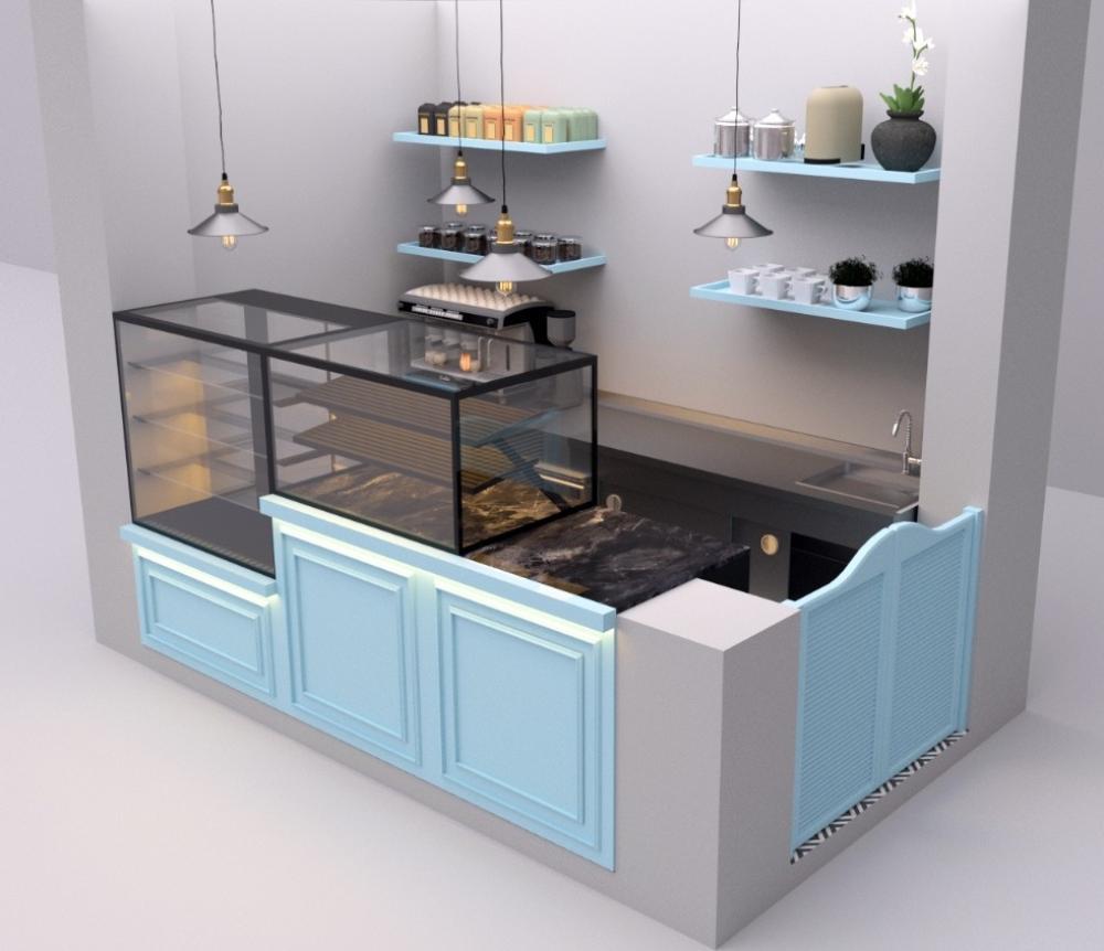 MİNİ KAFE-BAR 25 m2 - 5,400.00 Euro + KDV