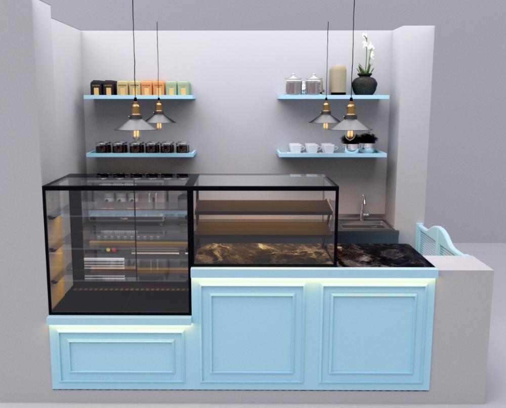 MİNİ KAFE-BAR 25 m2 - 5,400.00 Euro + KDV